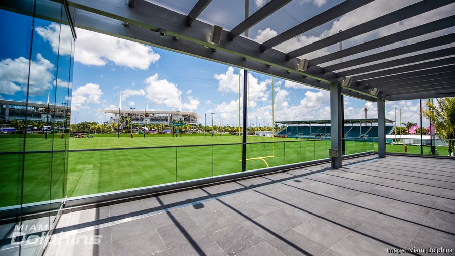 Miami Dolphins' new $135M Baptist Health Training Complex completed ...