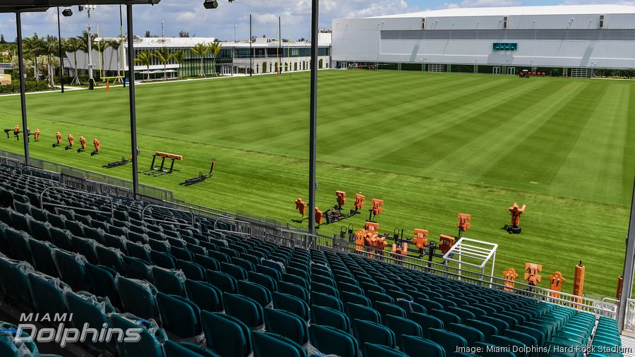 Miami Dolphins' new $135M Baptist Health Training Complex completed ...