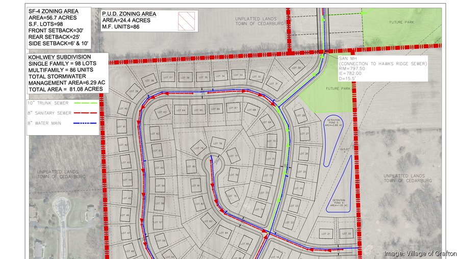 Kaerek Homes and local developer propose 350-unit subdivision in ...