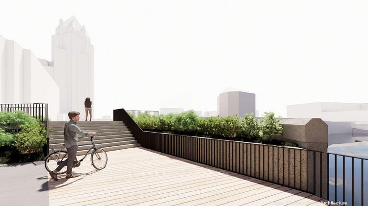 Downtown river walk reworking approved for 15-story apartment building ...