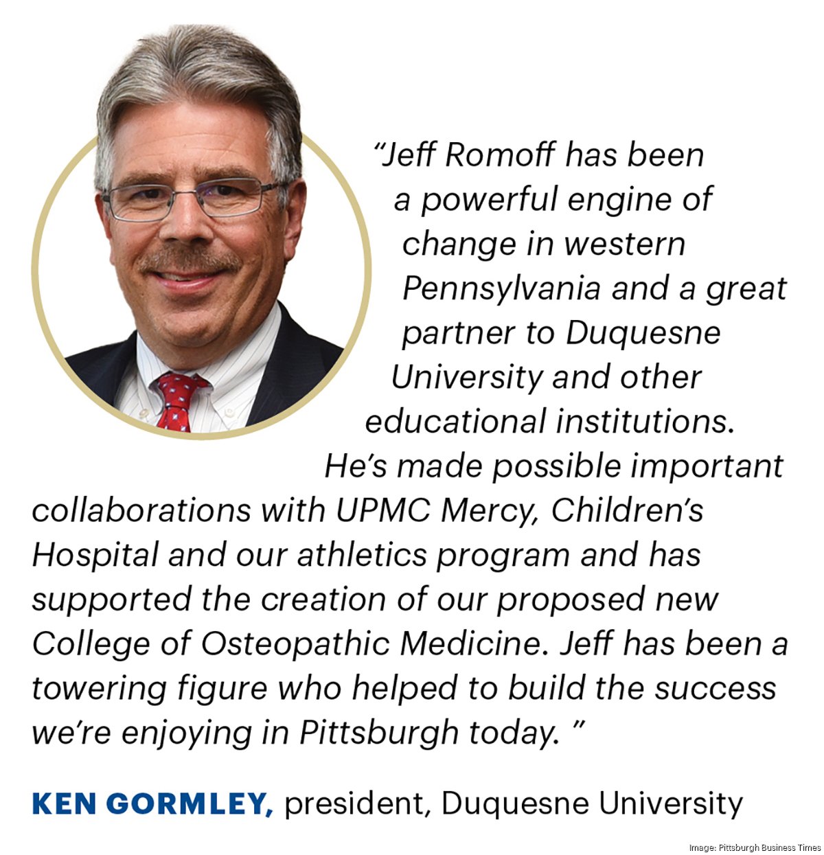 Jeffrey Romoff: The man behind the curtain - Pittsburgh Business Times