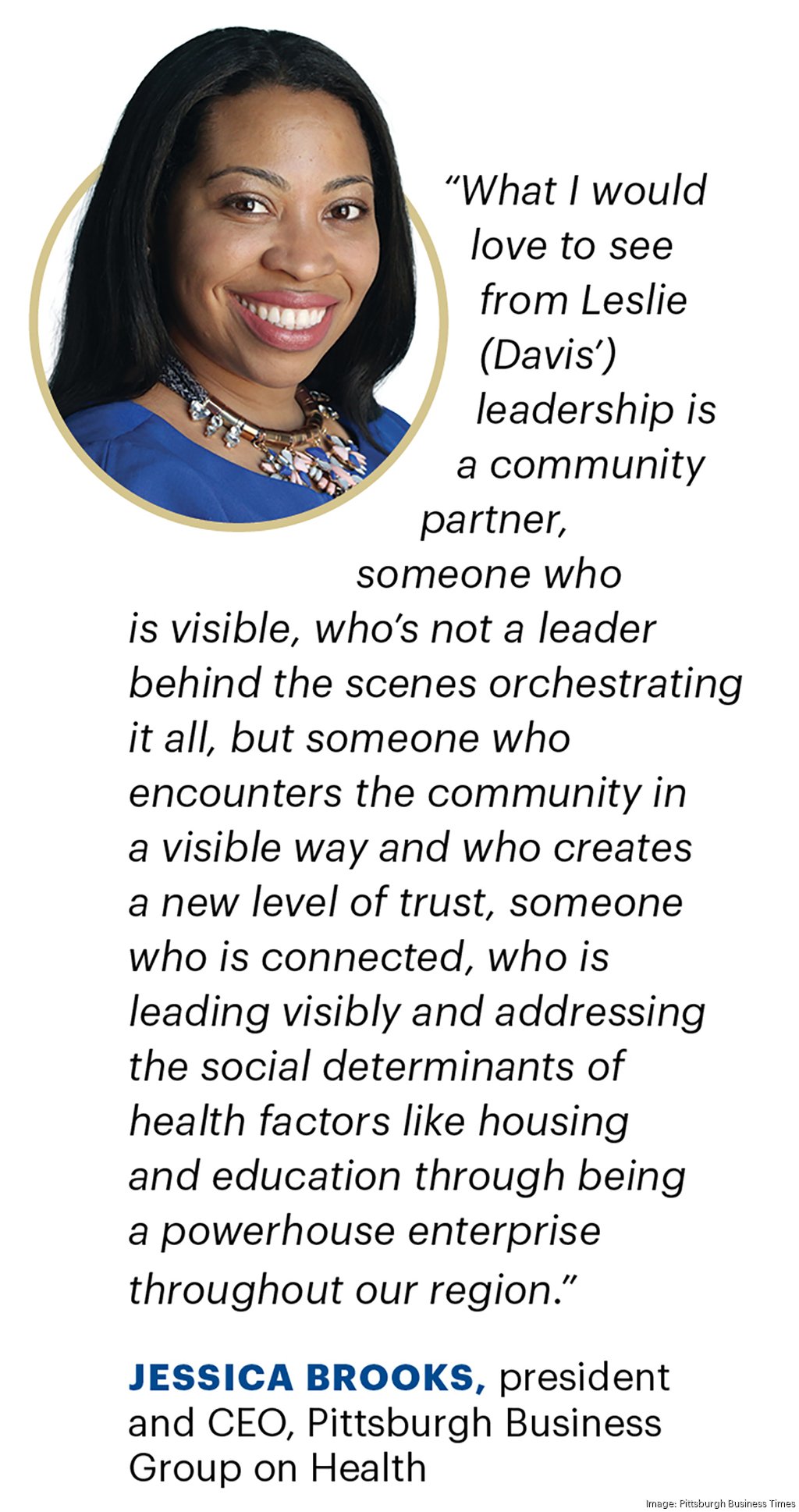 Who is UPMC’s new CEO, Leslie Davis? - Pittsburgh Business Times