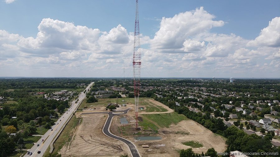 Tower Park development underway around WLW-AM radio tower in Mason - Cincinnati Business Courier