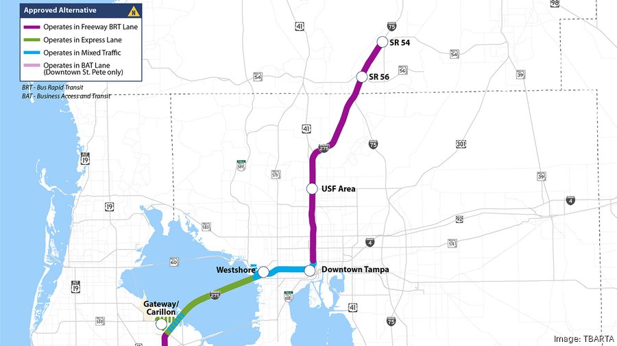 TBARTA's bus study selected for Tampa Bay - Tampa Bay Business Journal