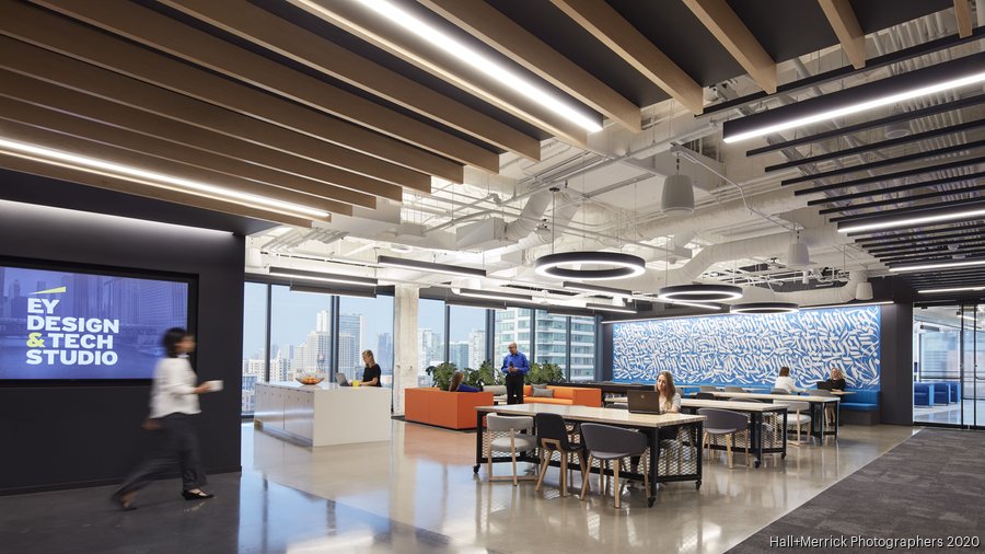 Inside EY's new Chicago innovation Wavespace - Chicago Business Journal