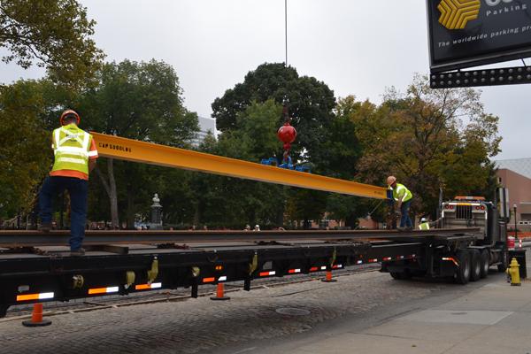 See the installation of Cincinnati's first streetcar rail: SLIDESHOW ...