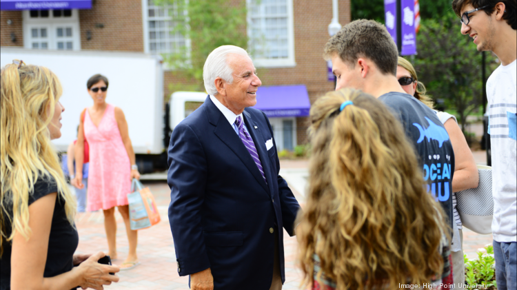 High Point University President Nido Qubein on the school's rapid ...