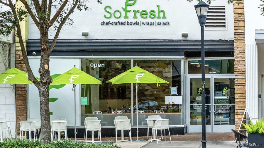 SoFresh restaurant chain to expand in Orlando next year - Orlando Business Journal