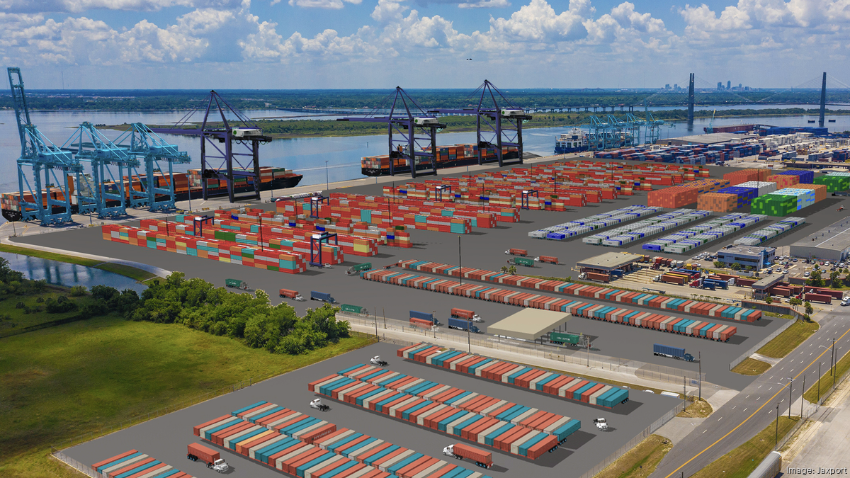 SSA Marine Jaxport halfway done terminal modernization - Jacksonville ...