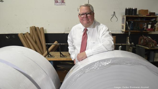 Dallas-based paper firm CEO Don Clampitt: 'Paper is tight right now ...