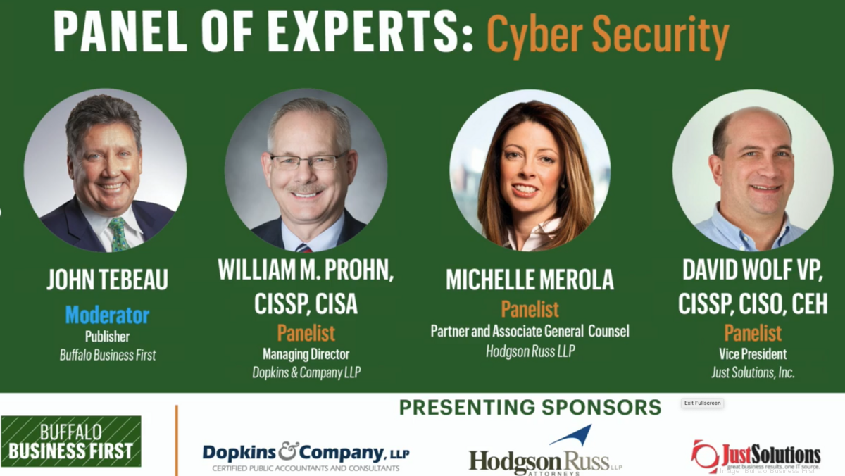 Panel of Experts: Cybersecurity - Buffalo Business First