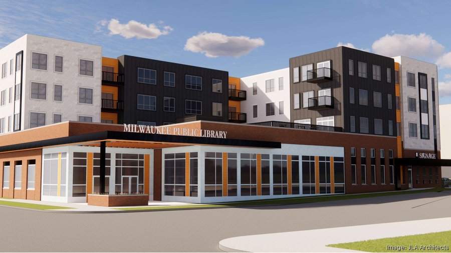 Construction starts on $38.8 million MLK Library Apartments - Milwaukee ...