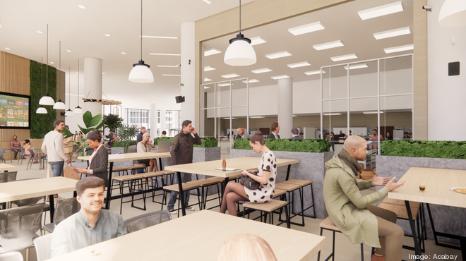 Omnicare Center, Atrium Two get facelift before food market opens ...