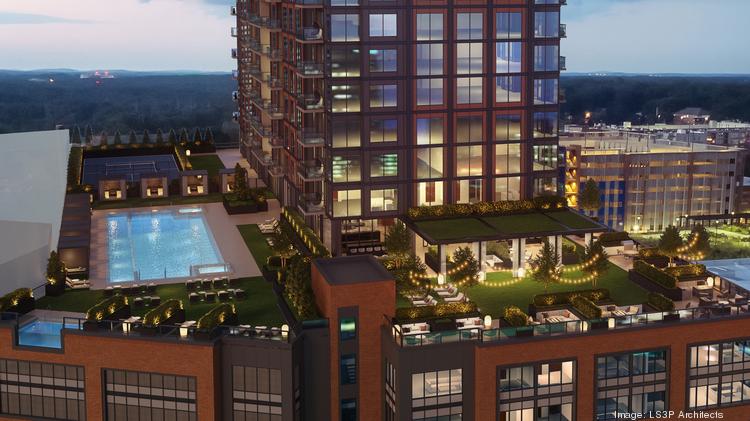New high-rise for downtown Durham has condos, pools and golf simulators ...