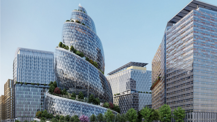 Amazon proposes new PenPlace design for HQ2 - Washington Business Journal