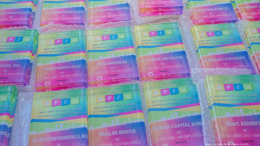 Jacksonville Business Journal's 2021 Best Places to Work - Jacksonville ...