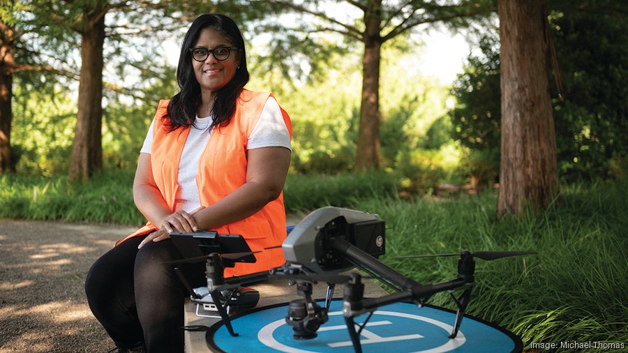 St. Louis entrepreneur Bronwyn Morgan brings drones and geospatial tech ...