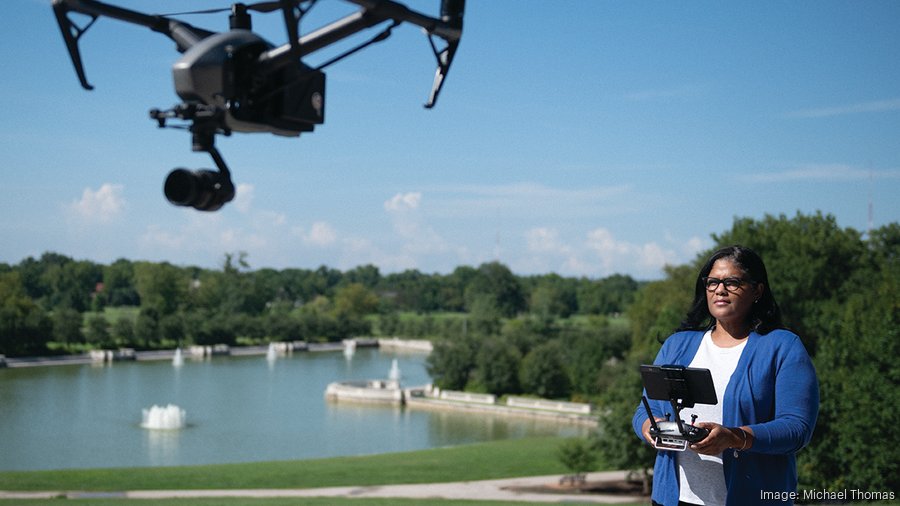 St. Louis entrepreneur Bronwyn Morgan brings drones and geospatial tech ...