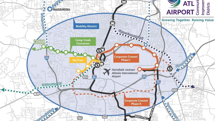 ATL Airport CIDs seek funding for podcars, microtransit & autonomous ...