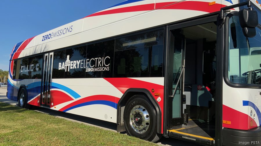 PSTA adds 60 electric buses for $80 million - Tampa Bay Business Journal