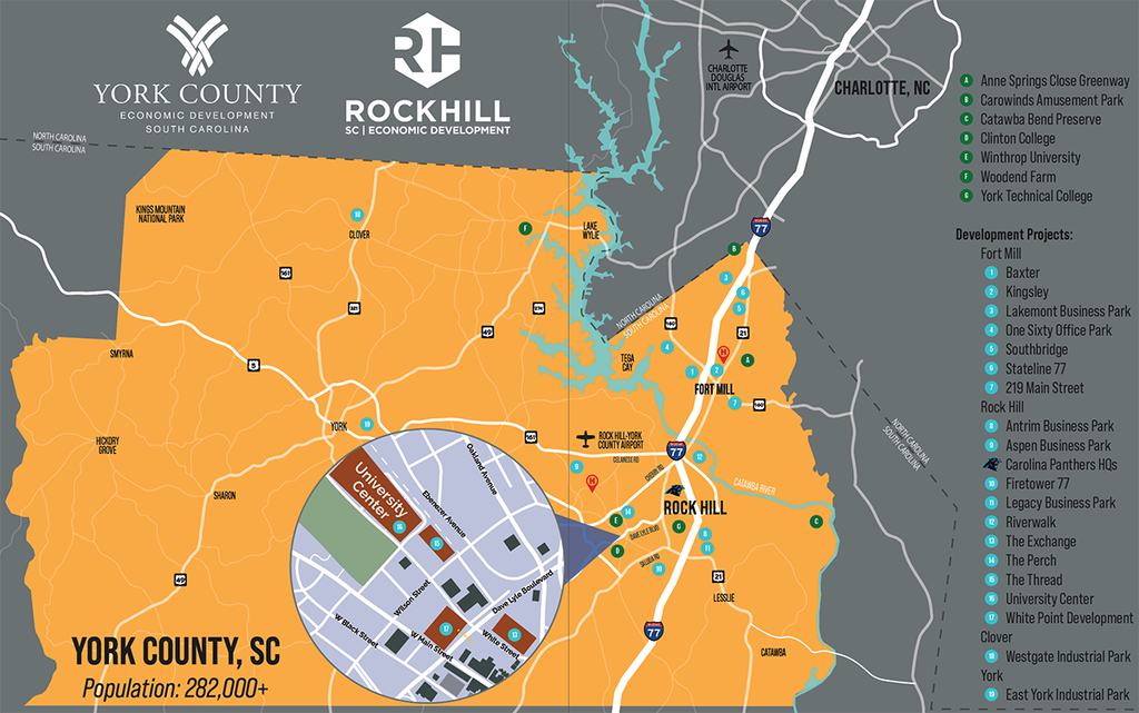 York County looks ahead with plans for success - Charlotte Business Journal