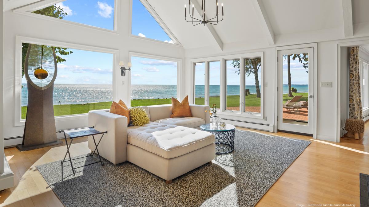 Picturesque Fox Point home with boat launch on Lake Michigan listed at ...
