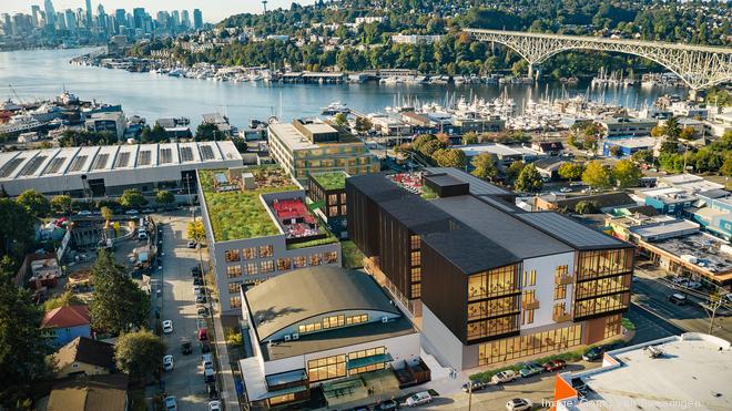 Construction of Stone Way mass timber project begins in Seattle - Puget ...
