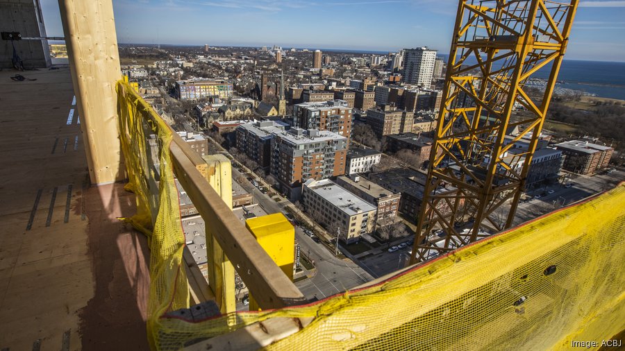 Ascent mass timber building reaches record-setting height with topping ...