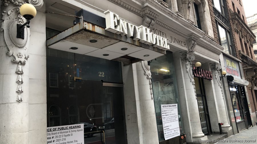 Downtown Baltimore's Envy Hotel slated to become a residential care ...