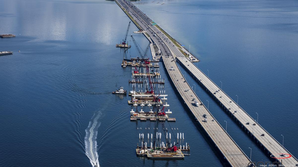 Howard Frankland Bridge construction heads into 2022 - Tampa Bay ...