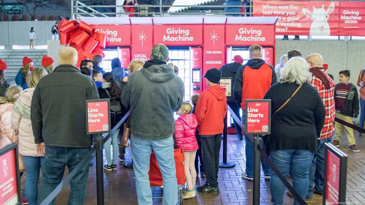 Giving Machines in Crown Center bring Kansas City out to donate ...