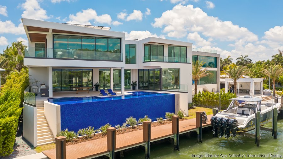 Ross Romash sells Miami home for Belle Meade Island record (Photos ...