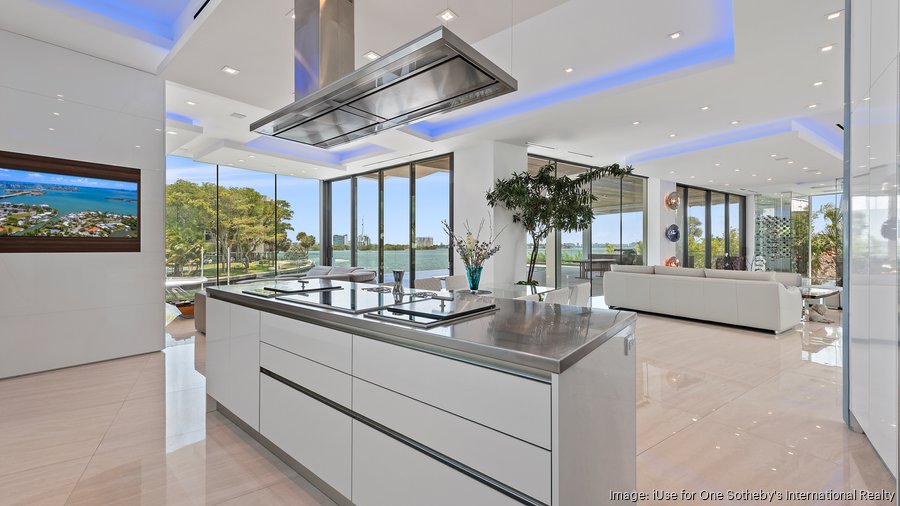 Ross Romash sells Miami home for Belle Meade Island record (Photos ...