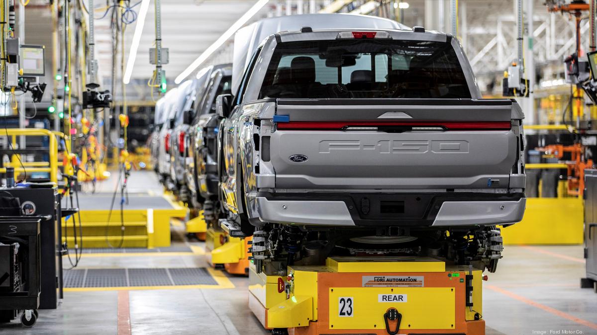 Ford to nearly double electric F-150 production at plant in Dearborn ...