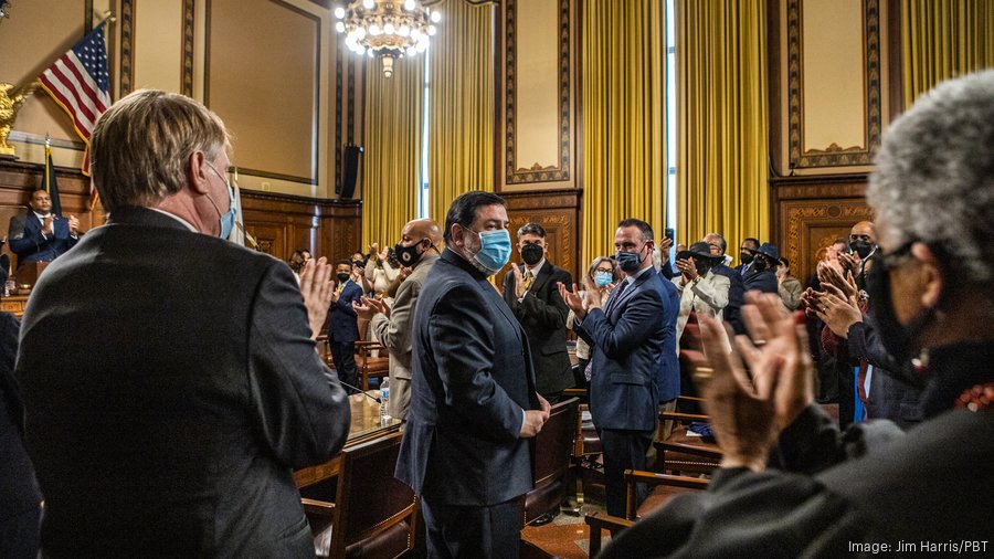 New Pittsburgh Mayor Ed Gainey pledges to "always be on the side of the ...