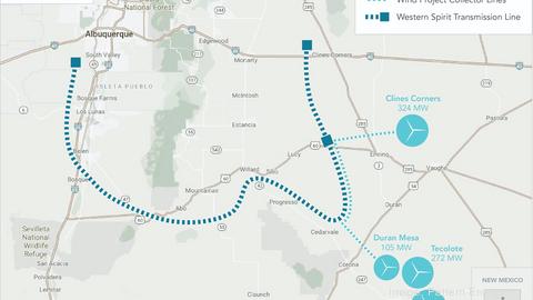 Pattern Energy's Western Spirit Wind project completed and online ...