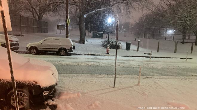 8 things you need to know this snowy morning - Baltimore Business Journal