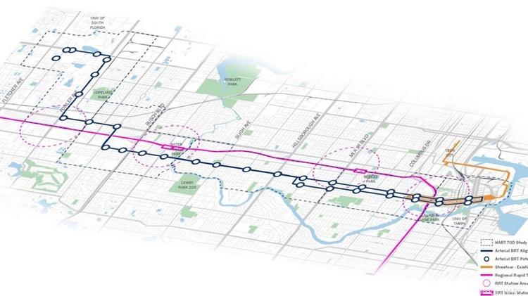HART bus rapid transit enters its next phase - Tampa Bay Business Journal