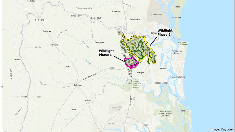 Rayonier beginning work on 15,000 acres for second phase of Wildlight ...