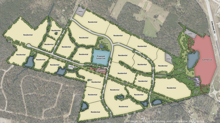 New Waverly Station community planned for New Waverly, north of Conroe ...