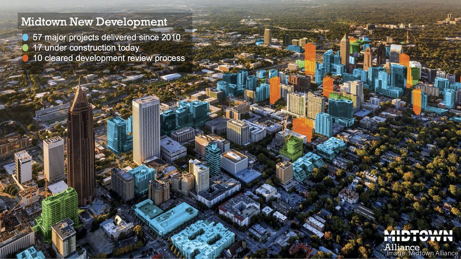Midtown Atlanta sees record development - Atlanta Business Chronicle