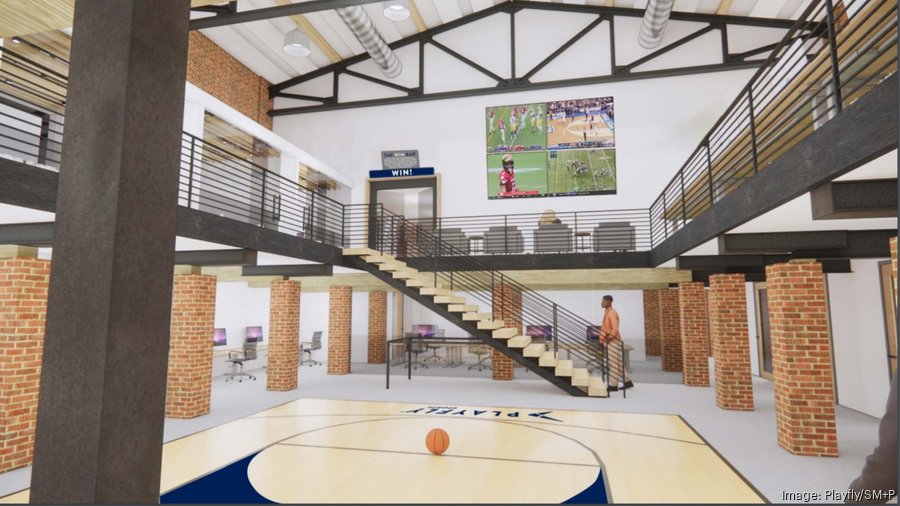 Playfly Sports opening Main Line HQ with indoor basketball court ...