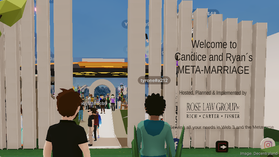 Inside the chaotic, history-making metaverse marriage of a Phoenix ...