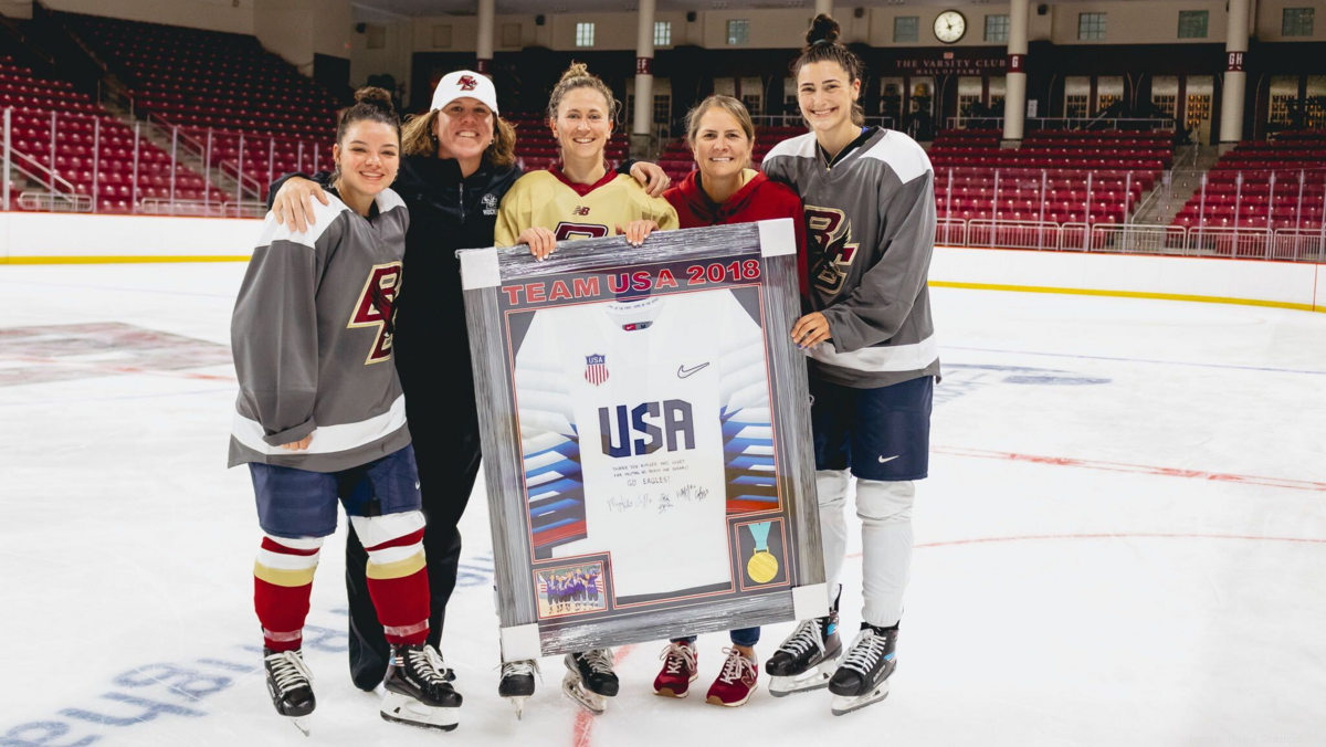 Q&A: Team USA hockey player Haley Skarupa takes aim at new goal: tech ...