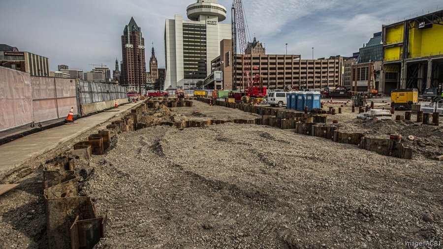 Pounding through the second phase of $420M Wisconsin Center project ...