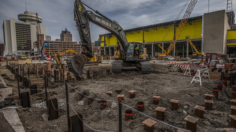 Pounding through the second phase of $420M Wisconsin Center project ...