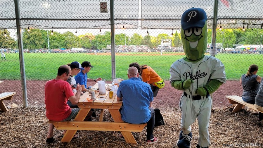 Portland Pickles mascot returned, via Voodoo Doughnuts, to its proper ...
