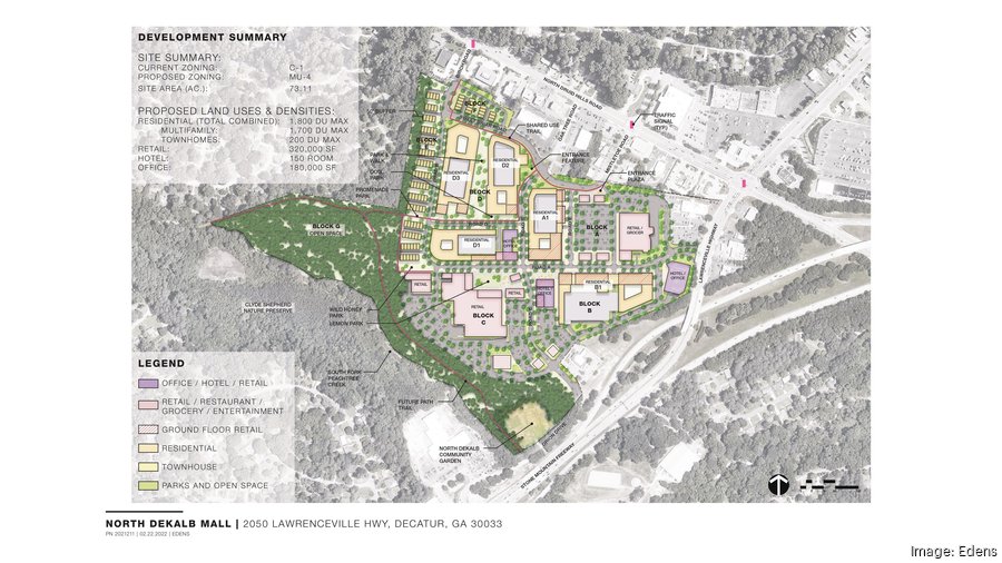 Edens unveils suburban Atlanta mall redevelopment - Atlanta Business ...
