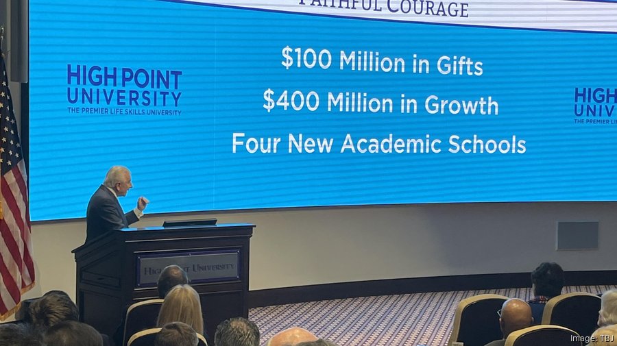 High Point University announces three new schools and large-scale ...