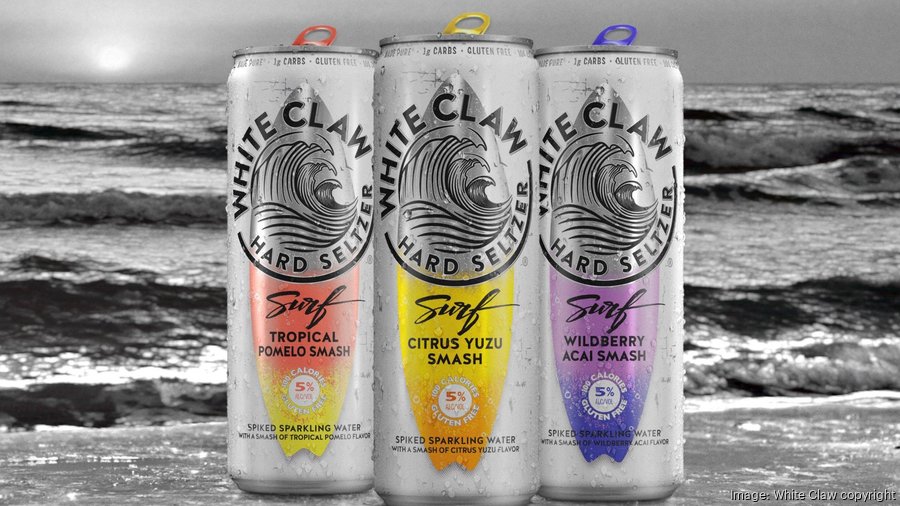 White Claw launches premium 'Surf' hard seltzers - Chicago Business Journal